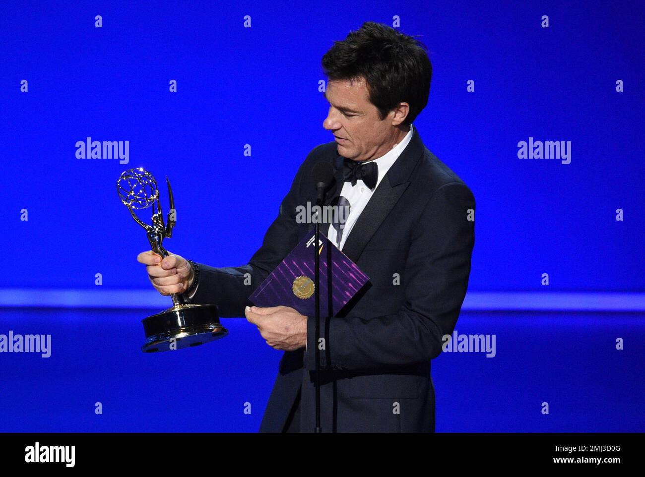Jason Bateman accepts the award for outstanding directing for a drama ...