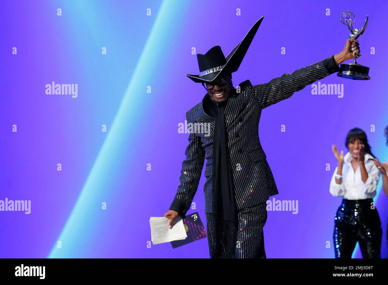 Billy Porter, accepts the award for outstanding lead actor in a drama ...