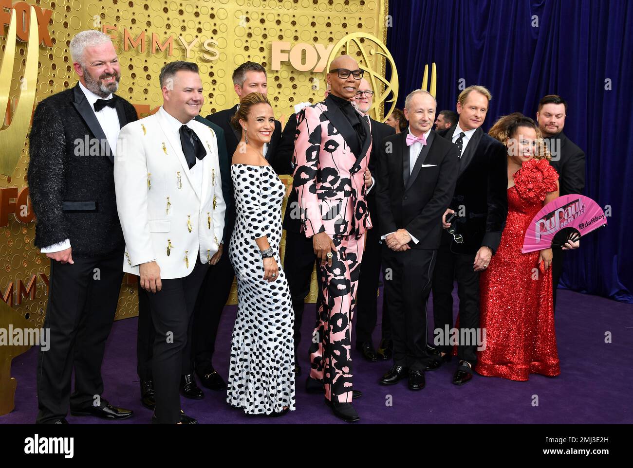 The team from "RuPaul's Drag Race" arrives at the 71st Primetime Emmy ...