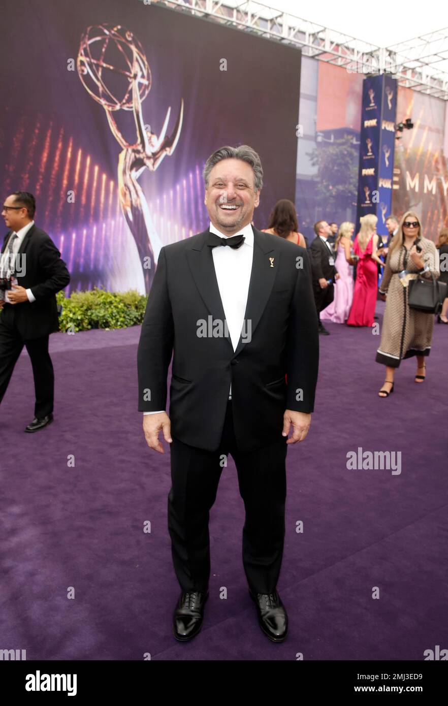 Television Academy Chairman and CEO Frank Scherma arrives at the 71st ...