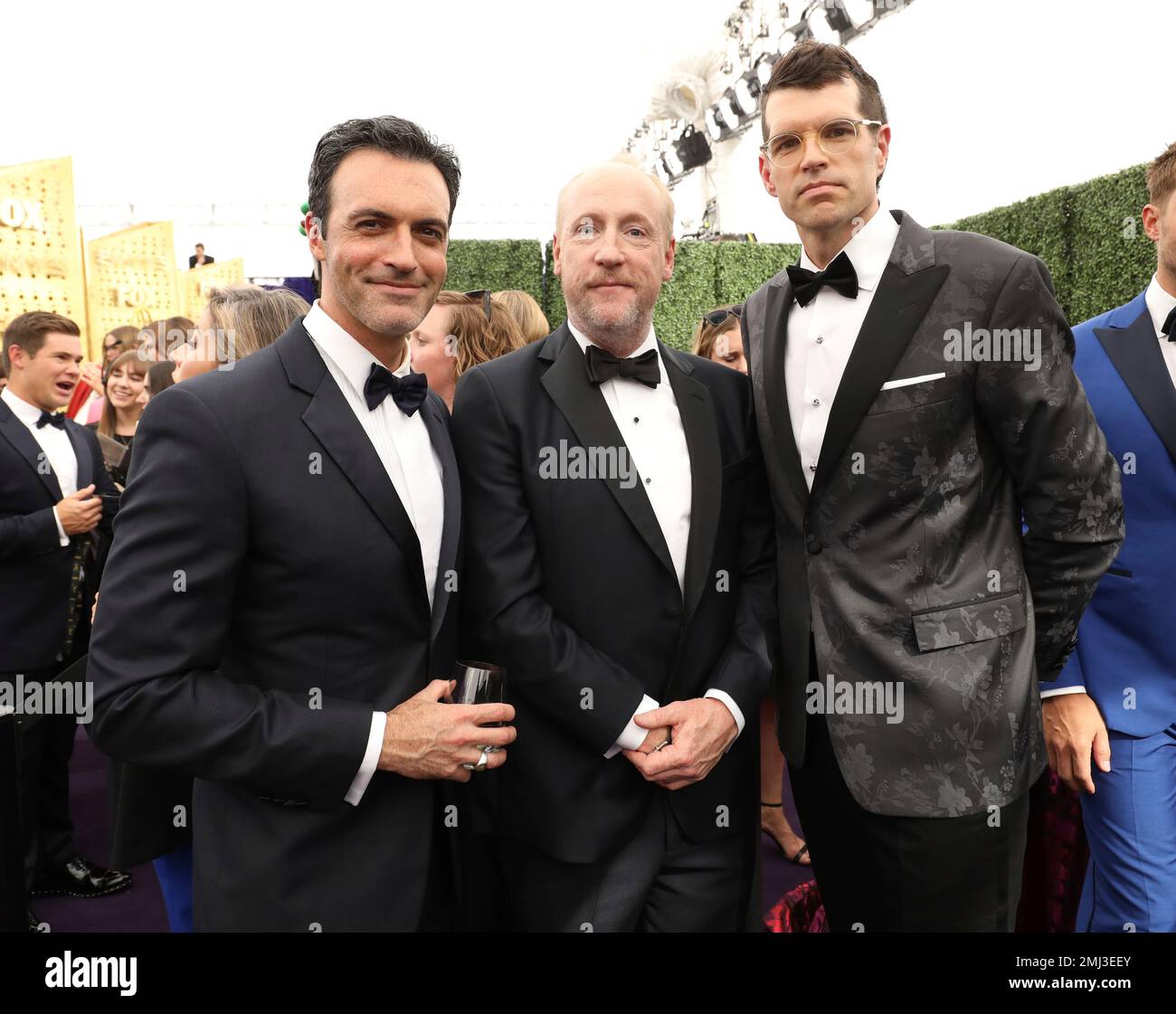 Reid Scott, Matt Walsh and Timothy Simons arrive at the 71st Primetime ...