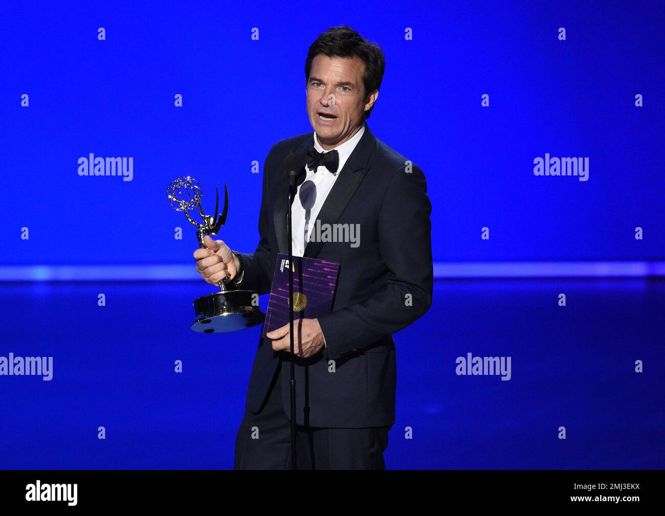 Jason Bateman accepts the award for outstanding directing for a drama ...
