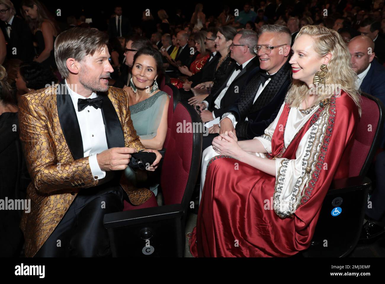 Gwendoline Christie Nikolaj Coster Waldau