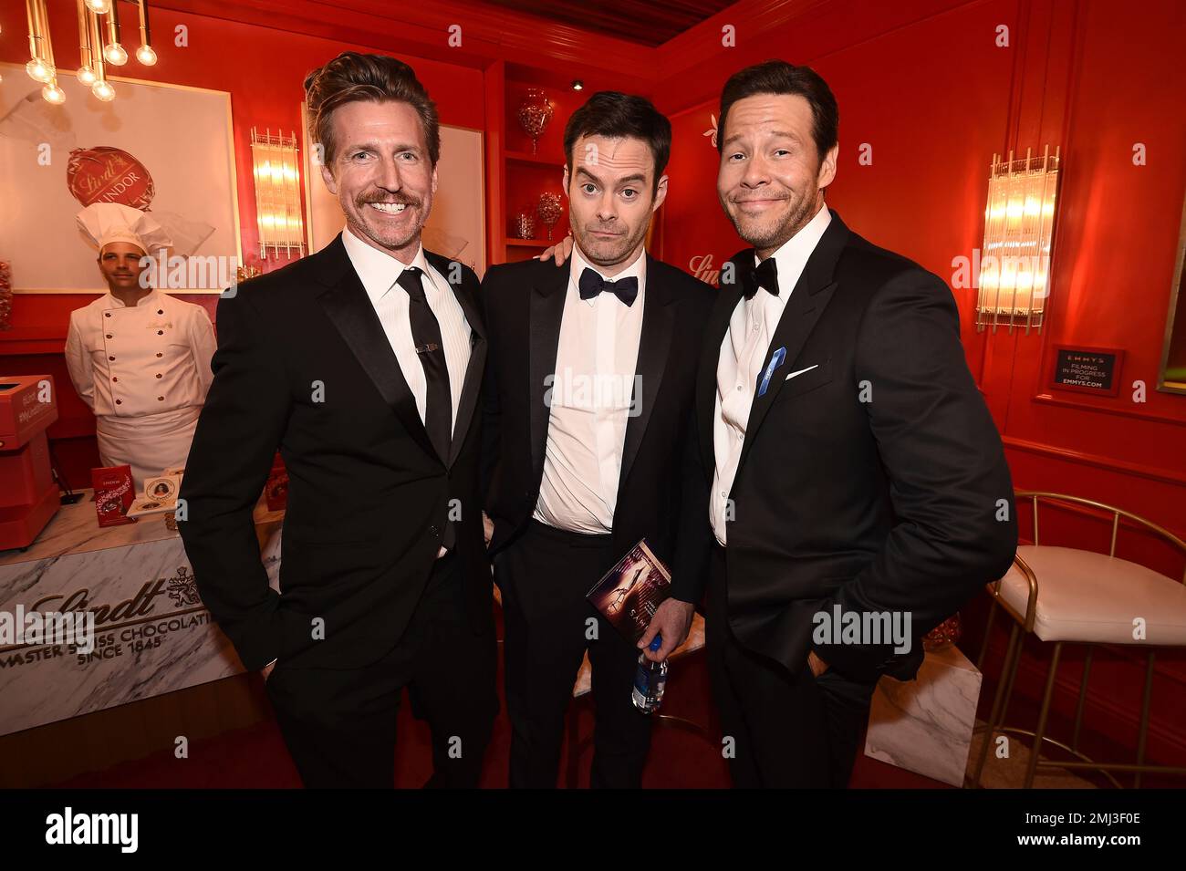 EXCLUSIVE - Josh Meyers, from left, Bill Hader and Ike Barinholtz, in ...
