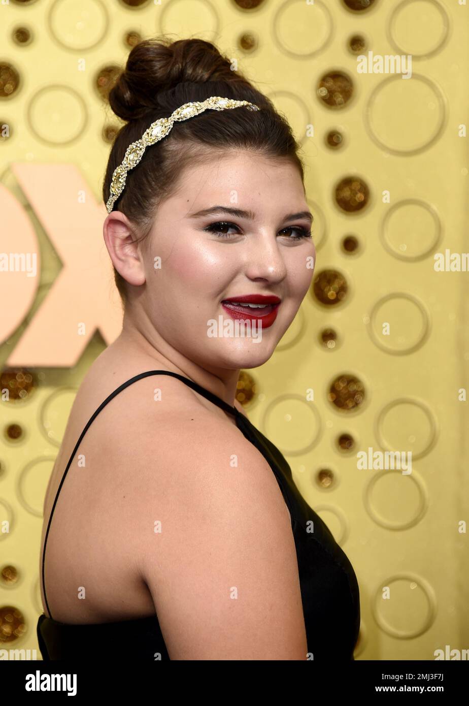 Mackenzie Hancsicsak arrives at the 71st Primetime Emmy Awards on ...