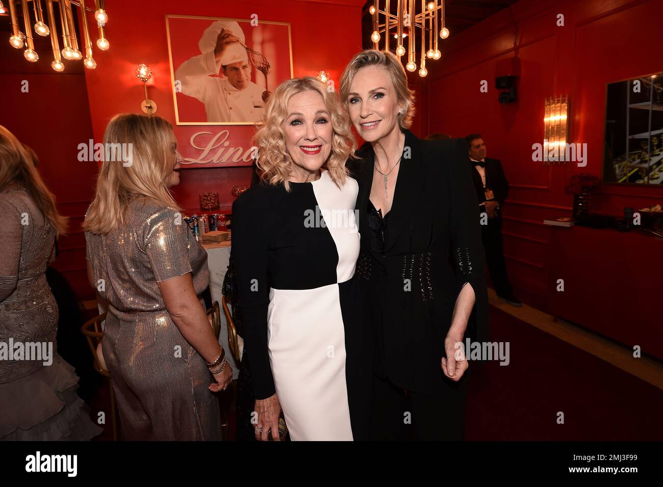 EXCLUSIVE - Catherine O'Hara, left, and Jane Lynch in the Lindt ...