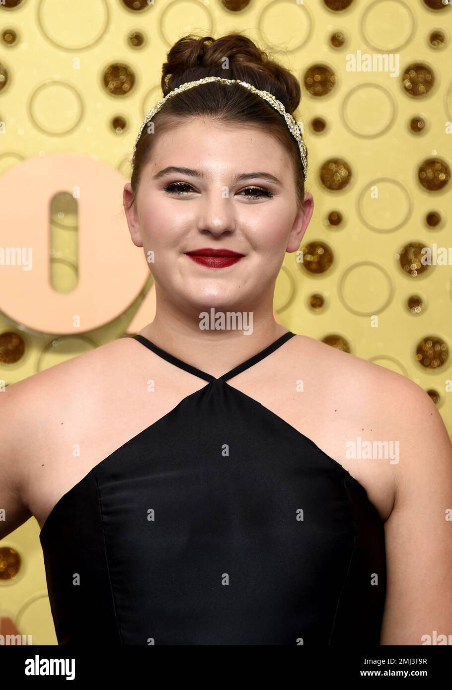 Mackenzie Hancsicsak arrives at the 71st Primetime Emmy Awards on ...