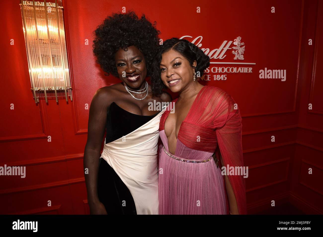 EXCLUSIVE - Viola Davis, left, and Taraji P. Henson in the Lindt ...
