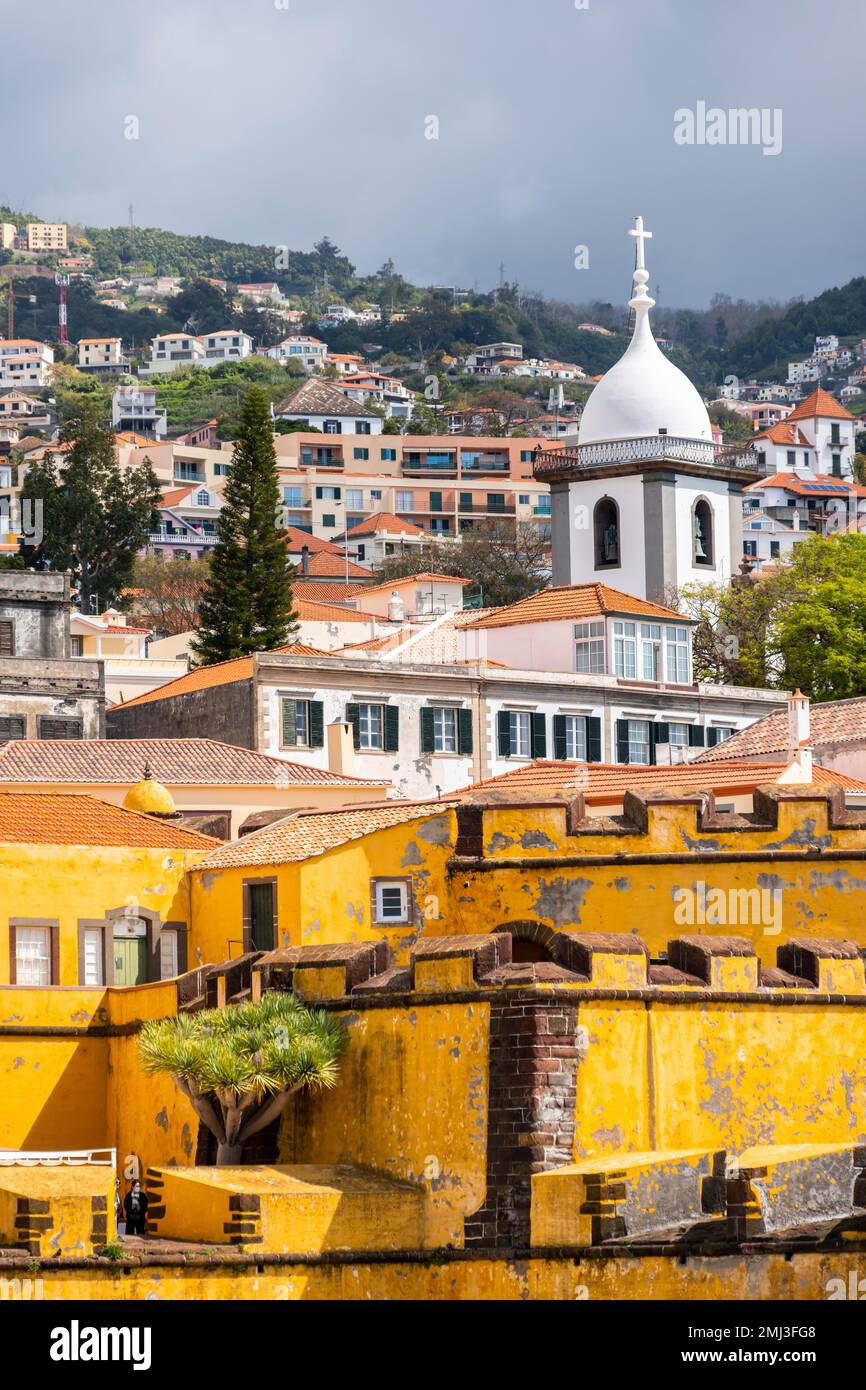 Sao Tiago Fortress, Funchal, Madeira, Portugal Stock Photo - Alamy