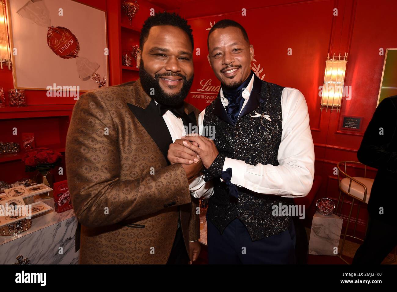 EXCLUSIVE - Anthony Anderson, left, and Terrence Howard in the Lindt ...
