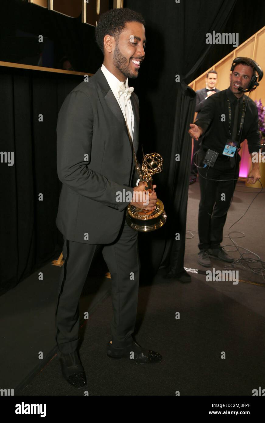 EXCLUSIVE - Jharrel Jerome, winner of the award for outstanding lead ...