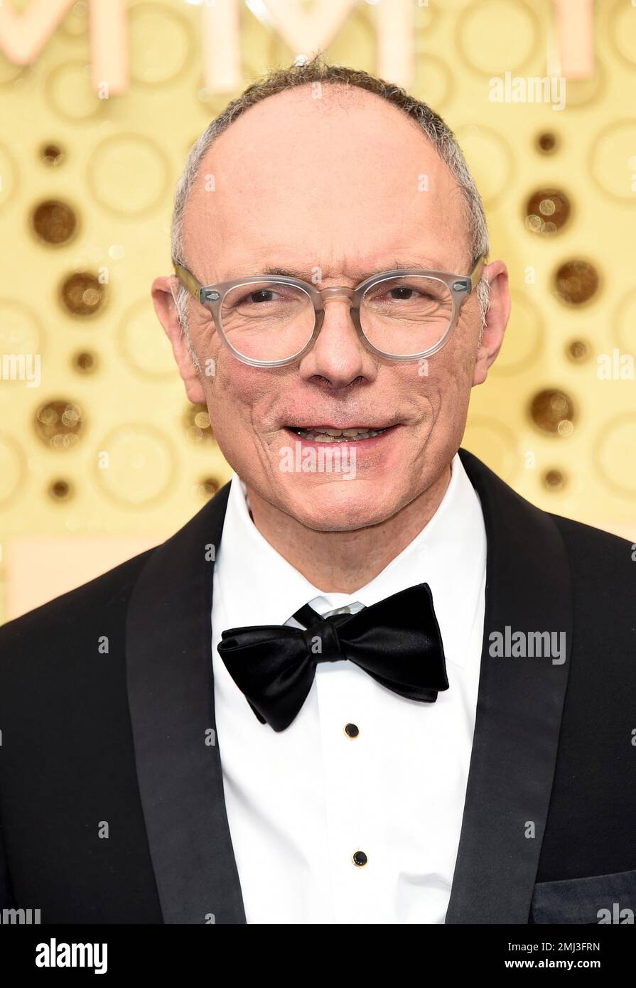 Michael Tolkin arrives at the 71st Primetime Emmy Awards on Sunday ...