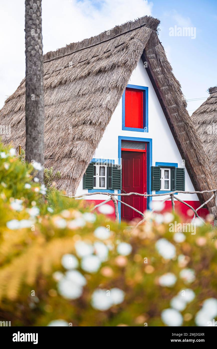 Madeira roof house hi-res stock photography and images - Alamy