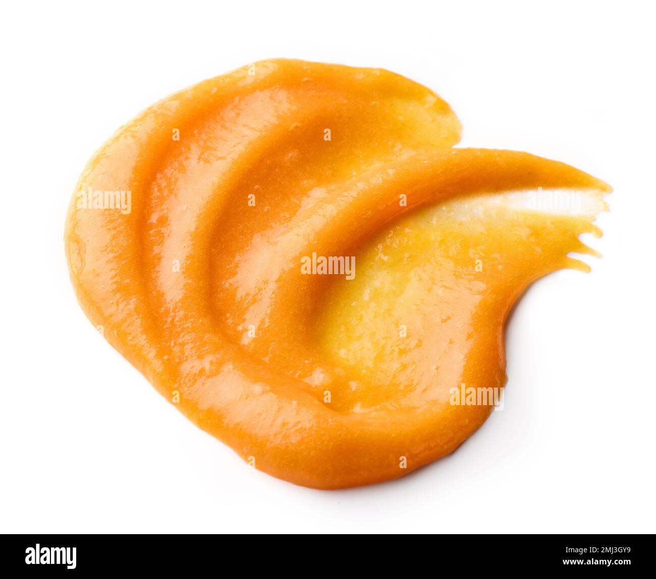 vegetable puree isolated on white background Stock Photo - Alamy