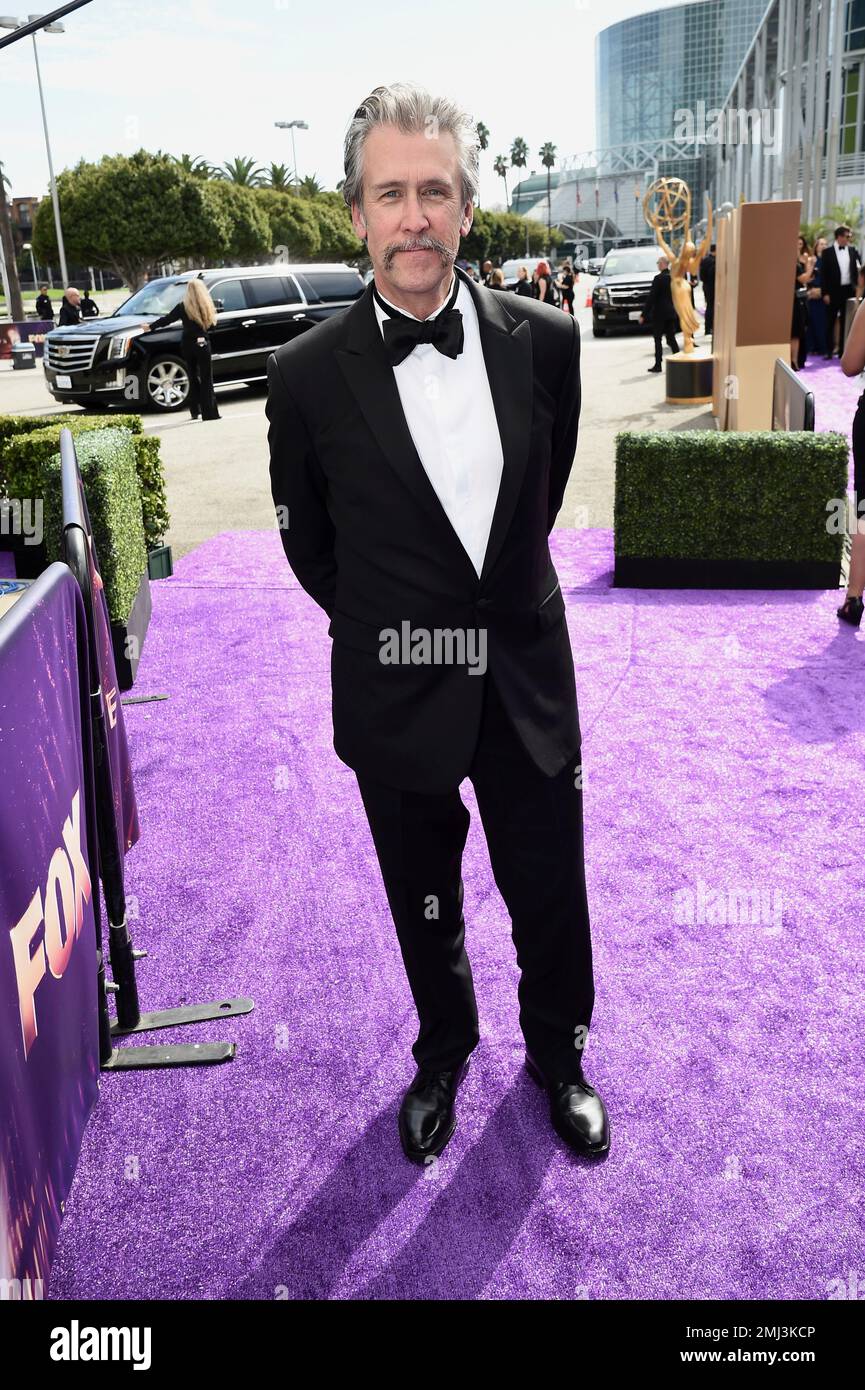 EXCLUSIVE - Alan Ruck arrives at the 71st Primetime Emmy Awards on ...