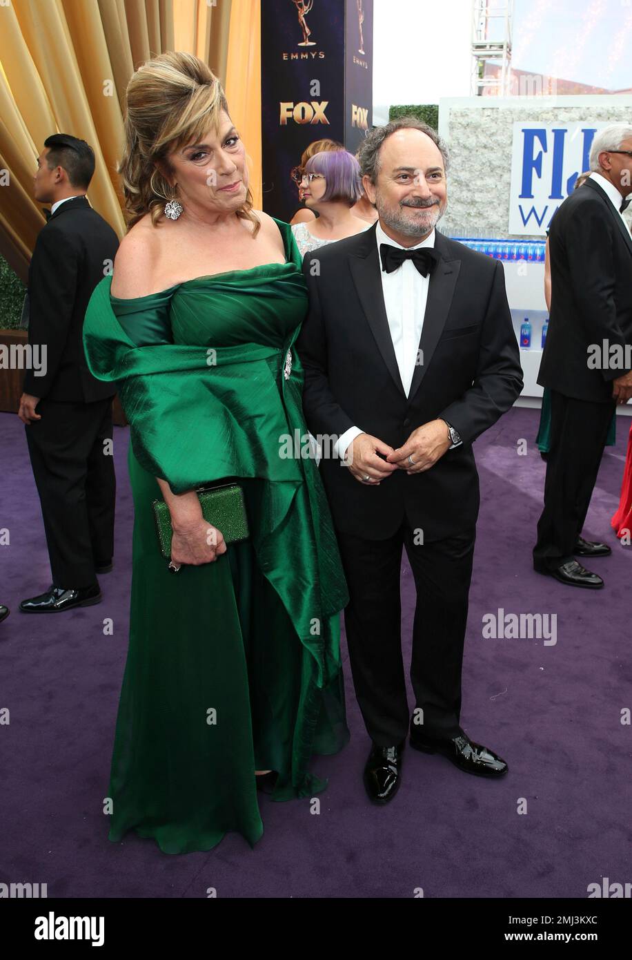 Caroline Aaron and Kevin Pollak arrive at the 71st Primetime Emmy ...