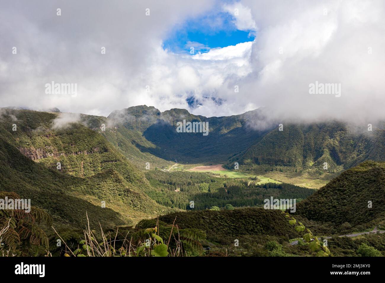 La Plaine-des-Palmistes, Reunion Island - The small plain on the way to ...