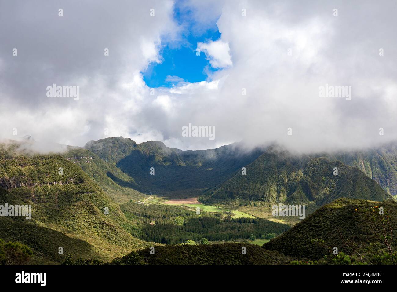 La Plaine-des-Palmistes, Reunion Island - The small plain on the way to ...