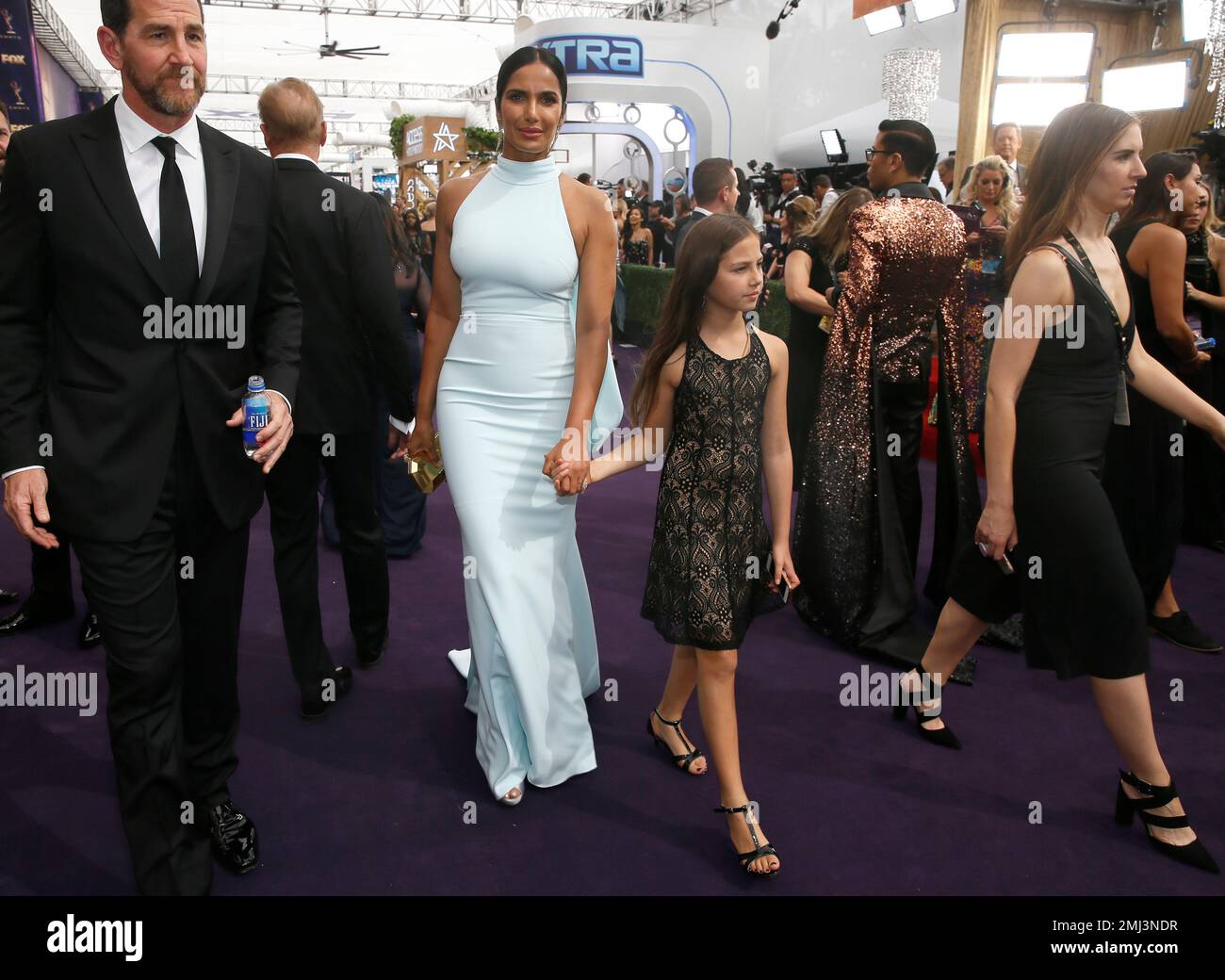 Padma Lakshmi and Krishna Thea Lakshmi-Dell arrive at the 71st ...