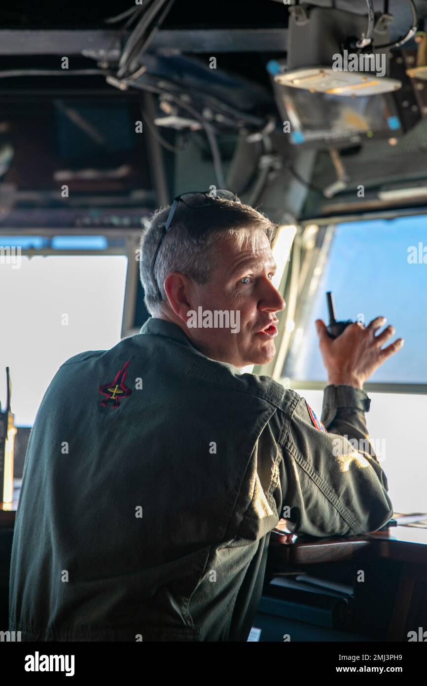 220825-N-UI066-1049 STRAIT OF GIBRALTAR (Aug. 25, 2022) Capt. David ...