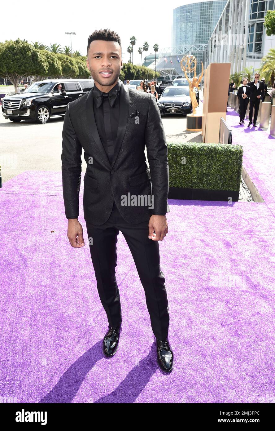 EXCLUSIVE - Dyllon Burnside arrives at the 71st Primetime Emmy Awards ...