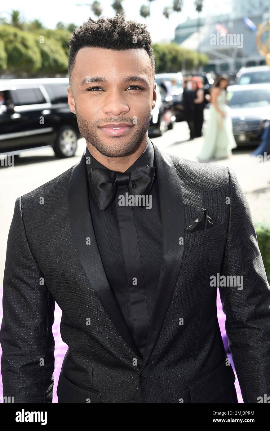 EXCLUSIVE - Dyllon Burnside arrives at the 71st Primetime Emmy Awards ...