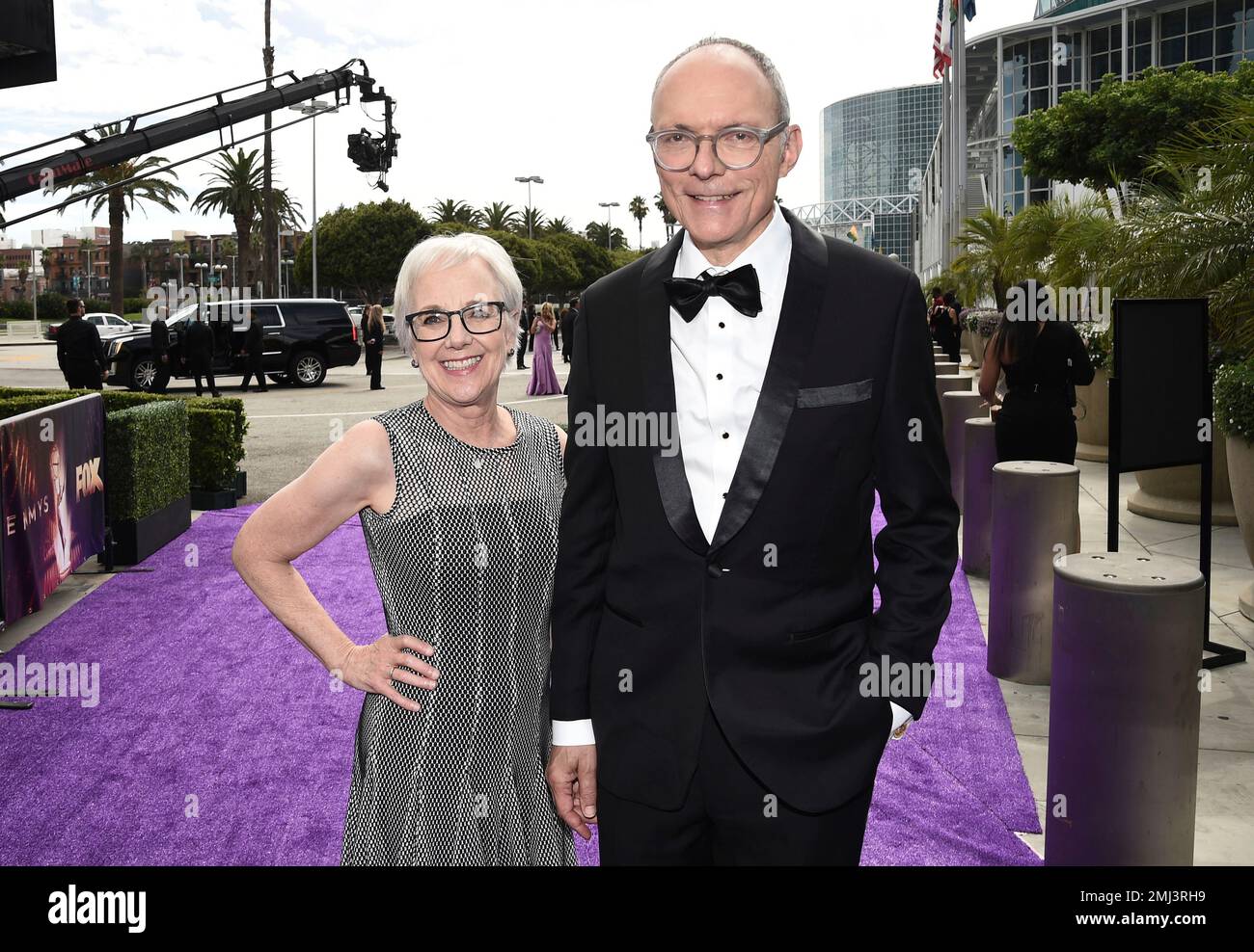 EXCLUSIVE - Wendy Mogel, left, and Michael Tolkin arrive at the 71st ...