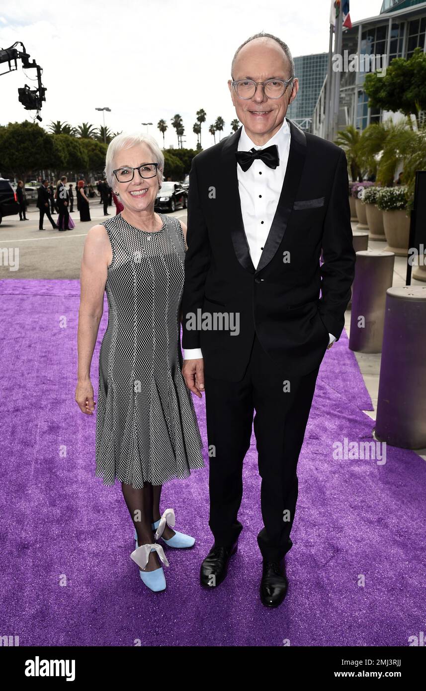 EXCLUSIVE - Wendy Mogel, left, and Michael Tolkin arrive at the 71st ...