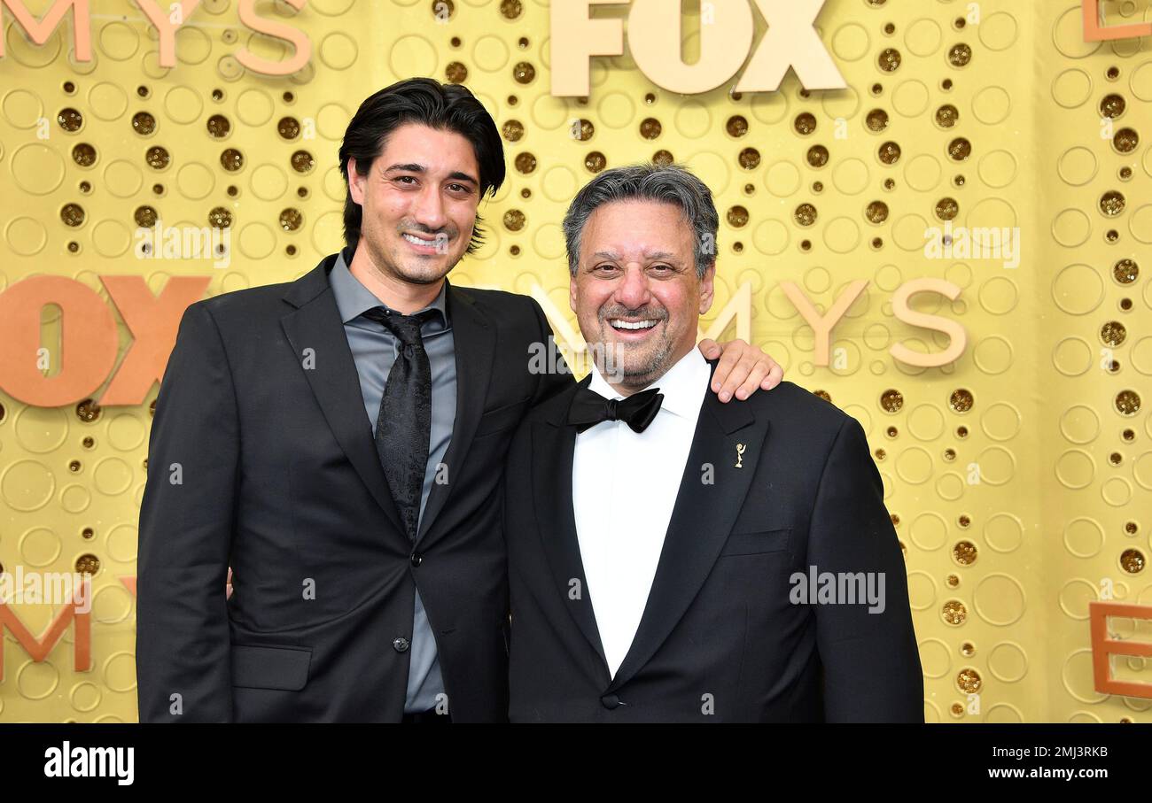 Nick Scherma, left, and Frank Scherma, Television Academy Chairman and ...