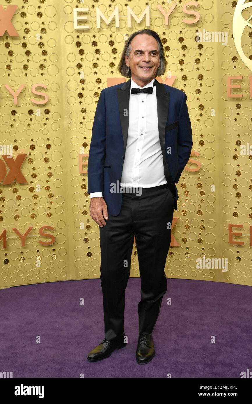 Vince Calandra arrives at the 71st Primetime Emmy Awards on Sunday ...