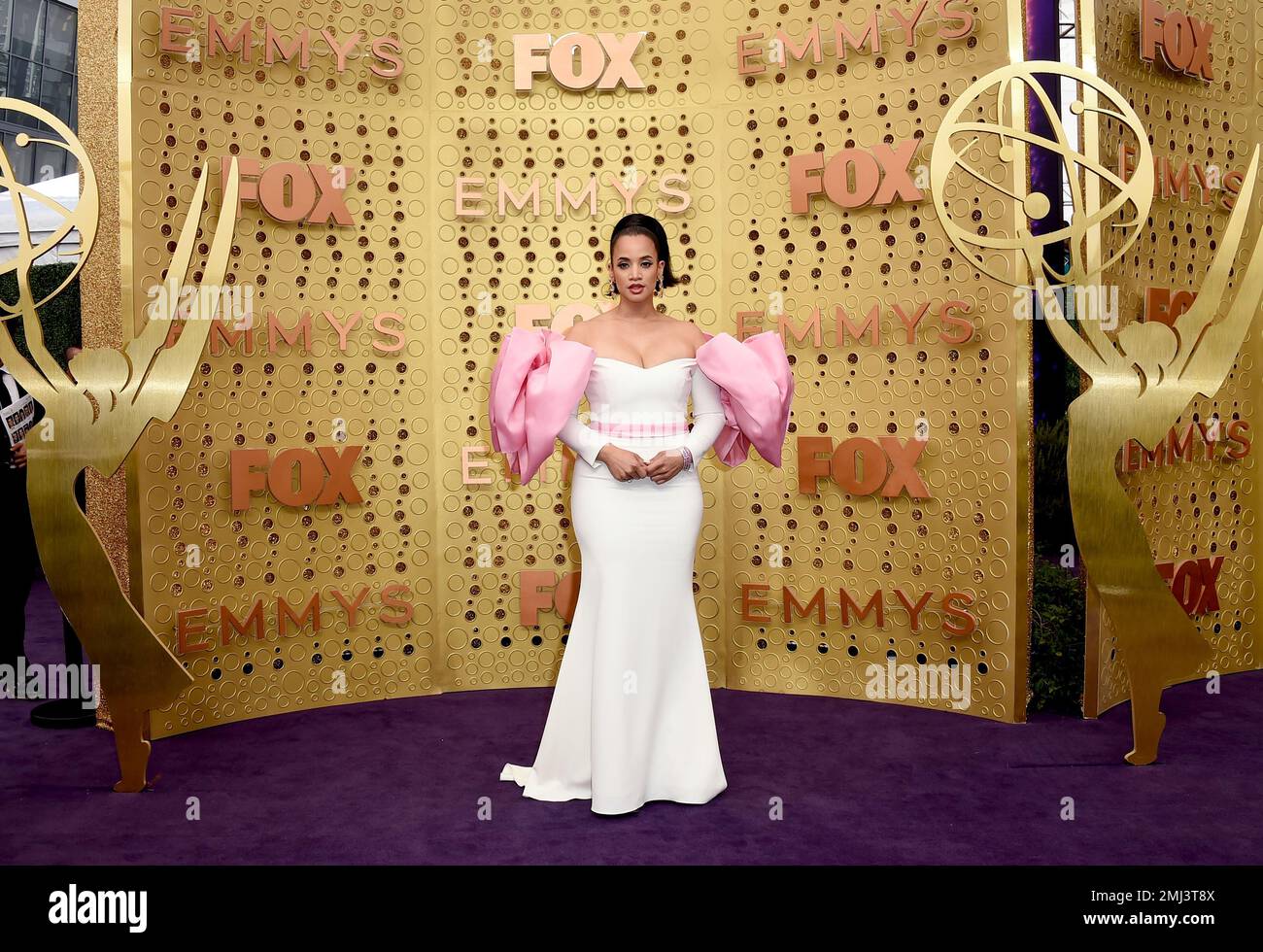Dascha Polanco arrives at the 71st Primetime Emmy Awards on Sunday ...