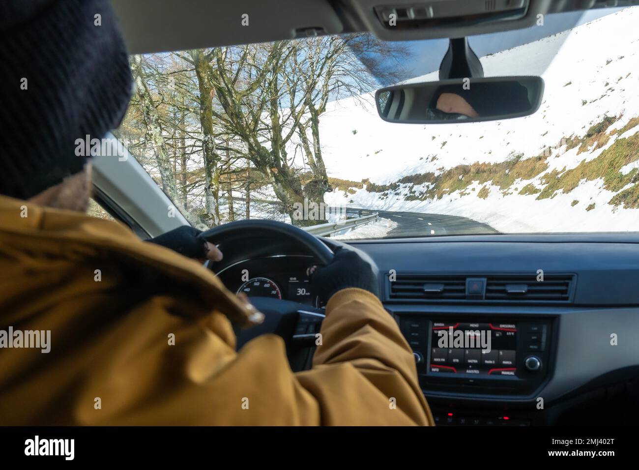 Driving view from car hi-res stock photography and images - Alamy