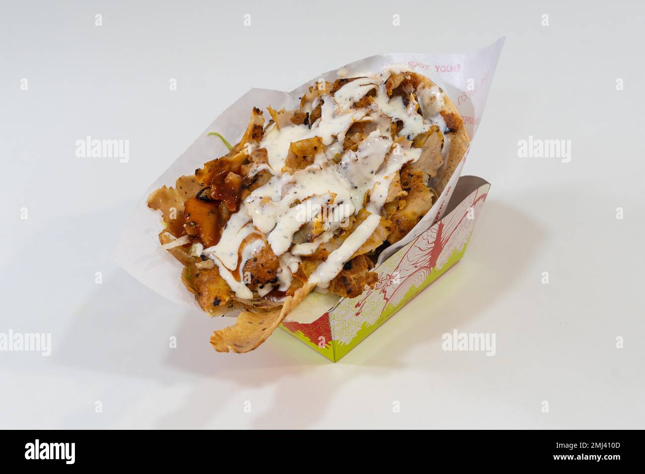 Kebab restaurant chef, traditional turkish and arabic food, meat kebab ...