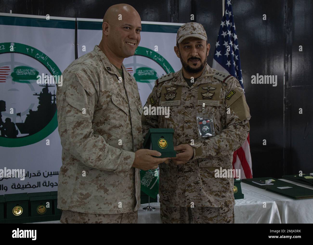 Col. Saud T. N. Al-Oqaily, Native Fury 22 Combined Exercise ...