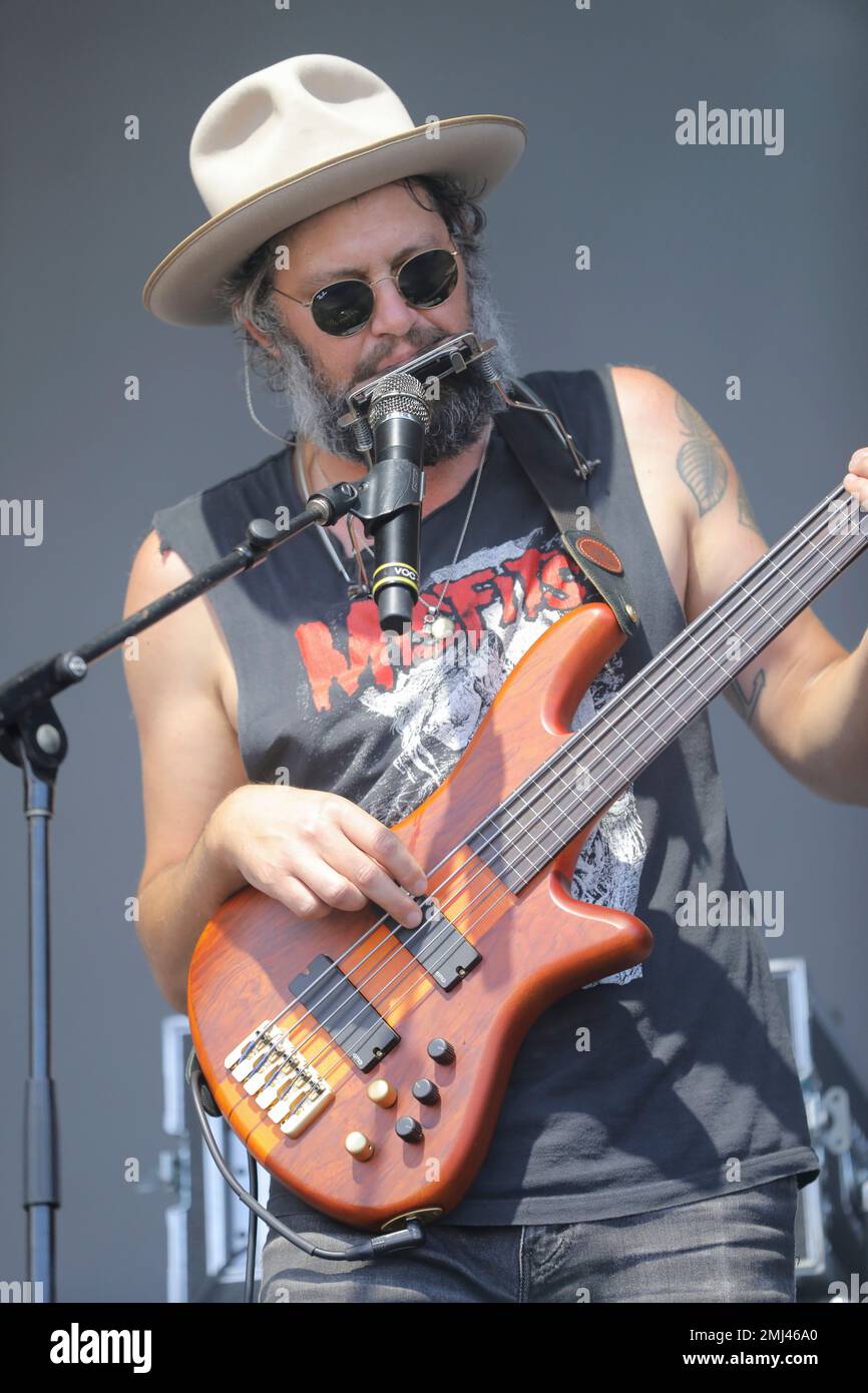 Chris Zasche of The Head and The Heart performs at Pilgrimage Music and ...