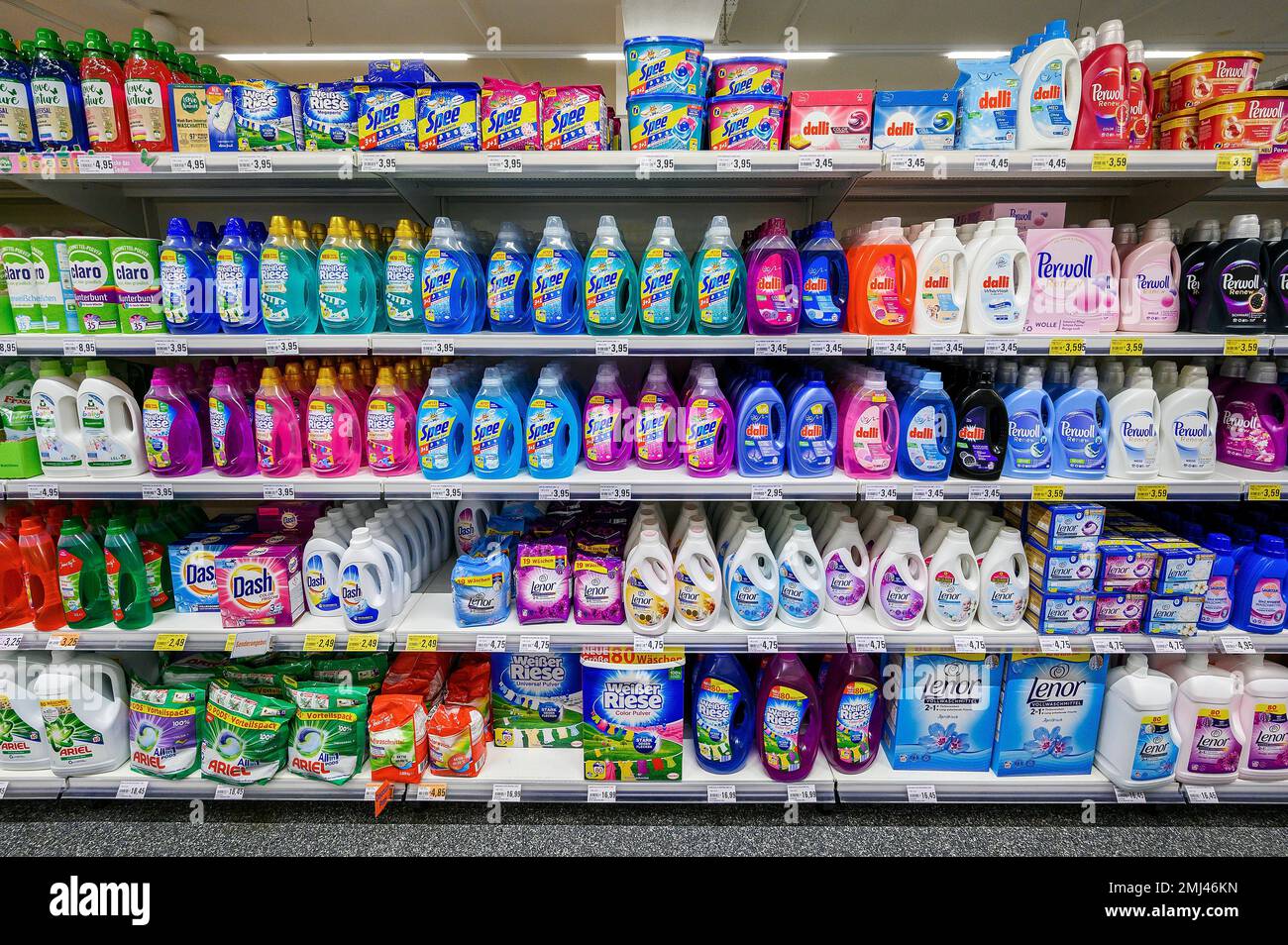 Detergents in supermarket hi-res stock photography and images - Alamy