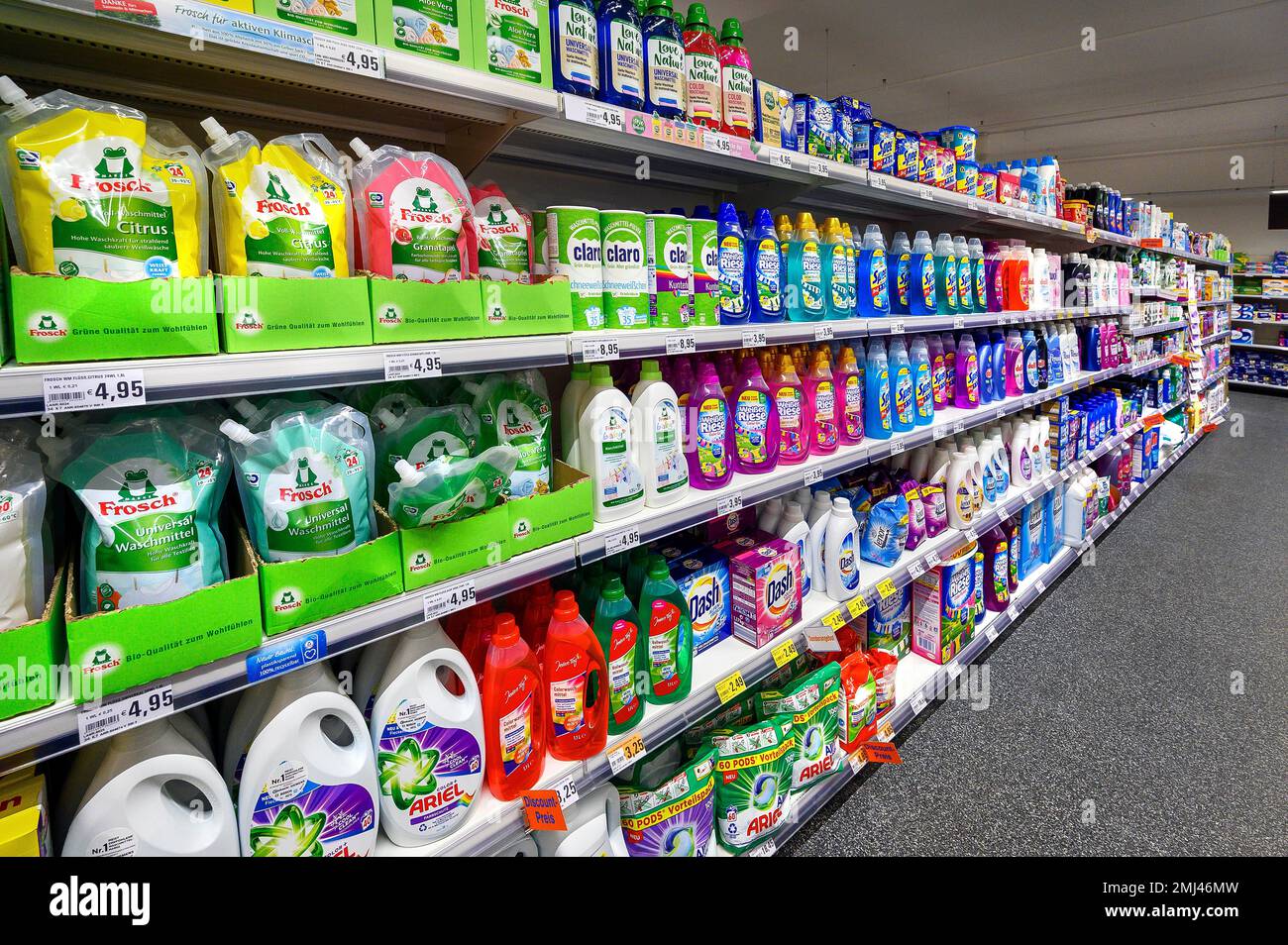 Detergents in supermarket hi-res stock photography and images - Alamy