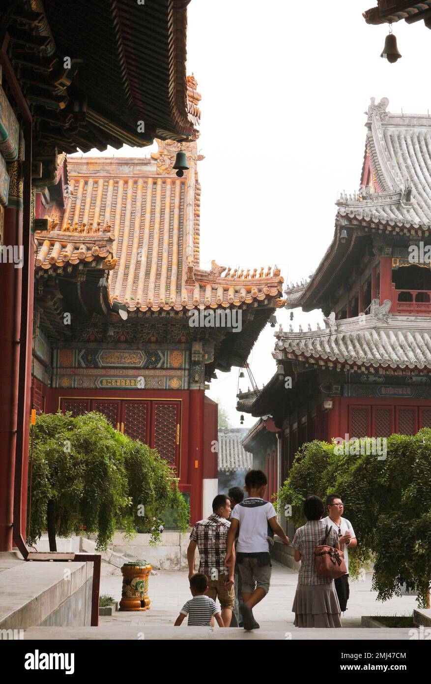 Ancient temple complex in Beijing, China Stock Photo - Alamy