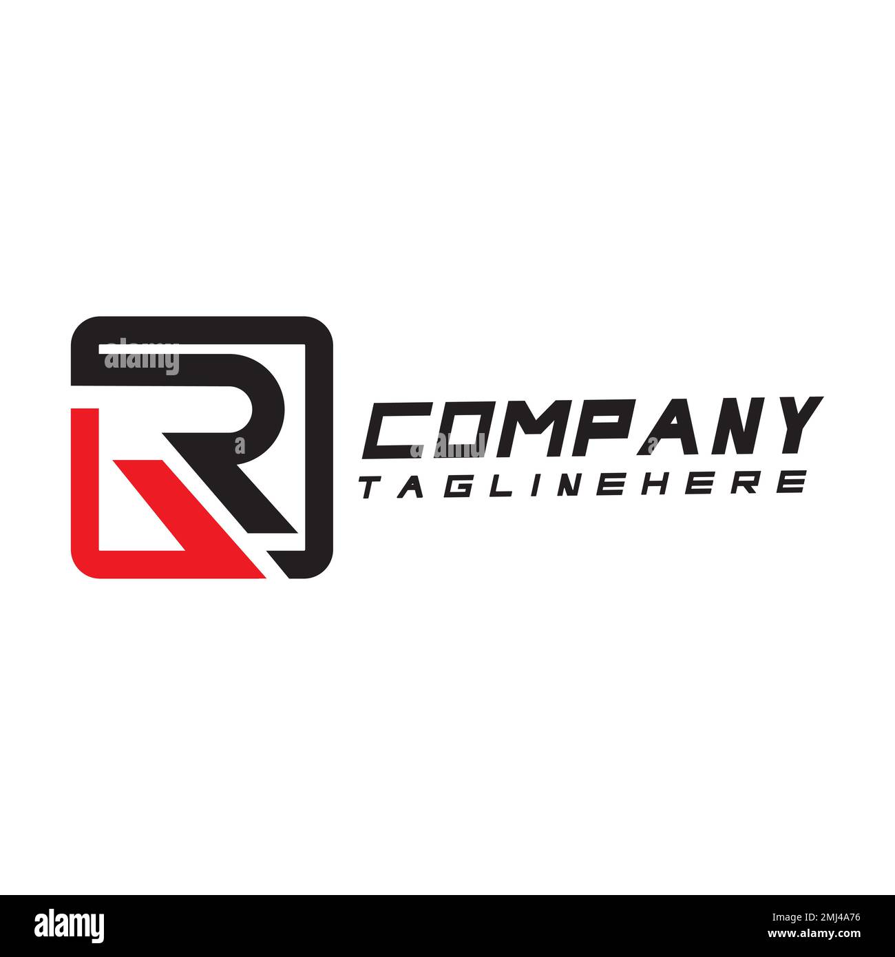 Letter R logo icon design template elements Stock Vector Image & Art ...