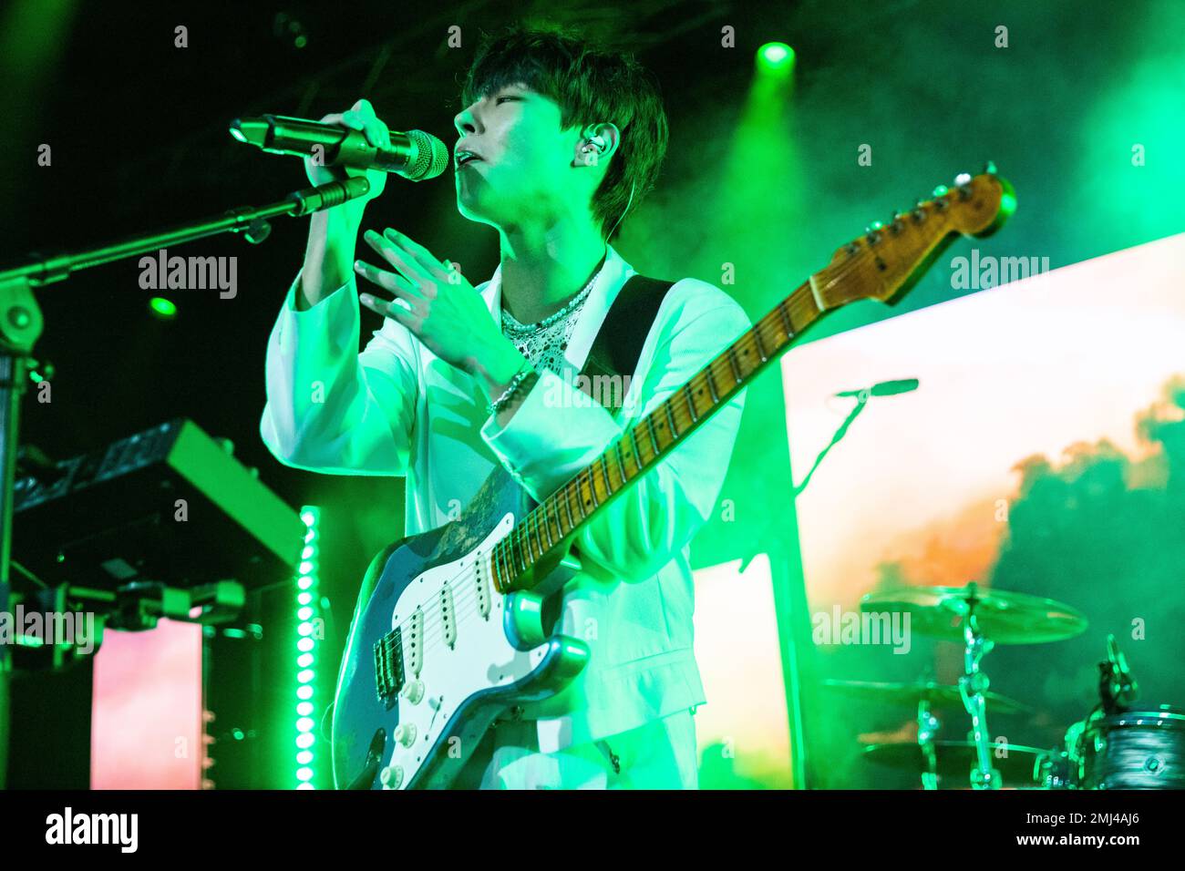 Milan Italy. 26 January 2023. The South Korean band THE ROSE performs ...