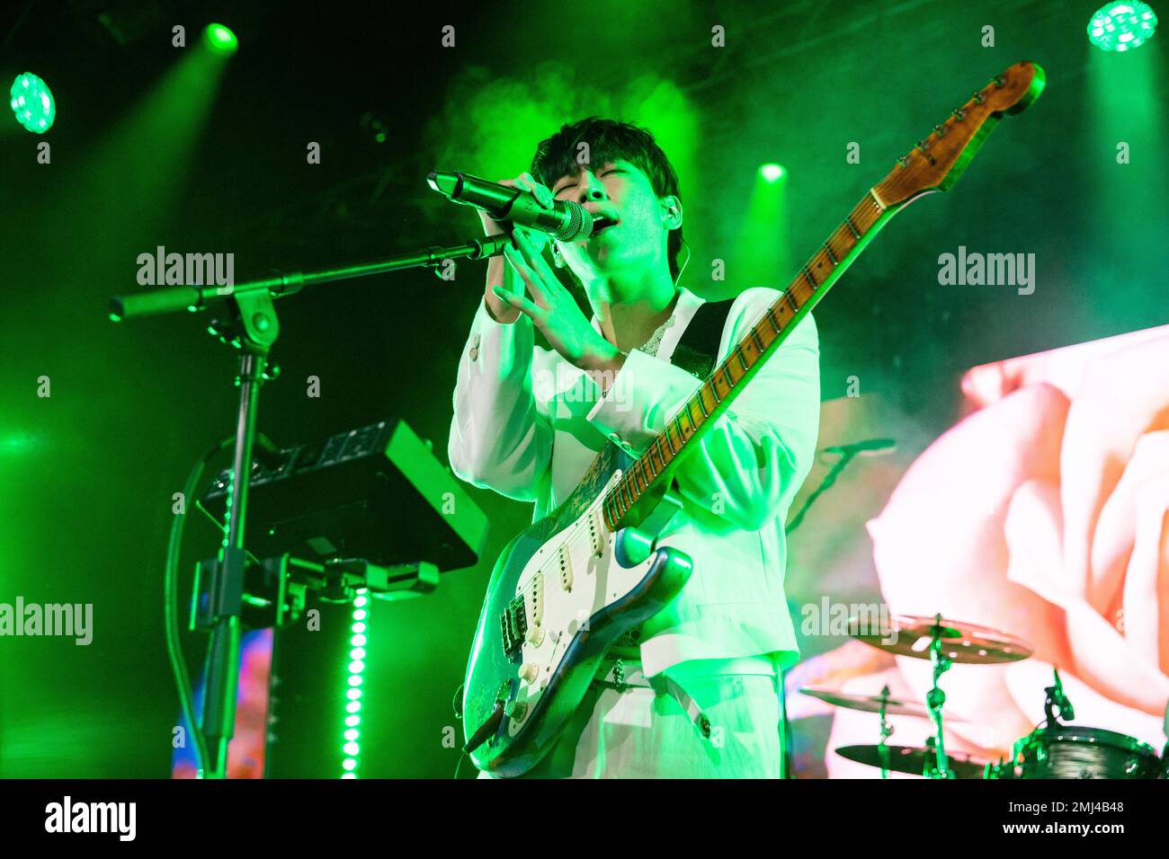 Milan Italy. 26 January 2023. The South Korean band THE ROSE performs ...