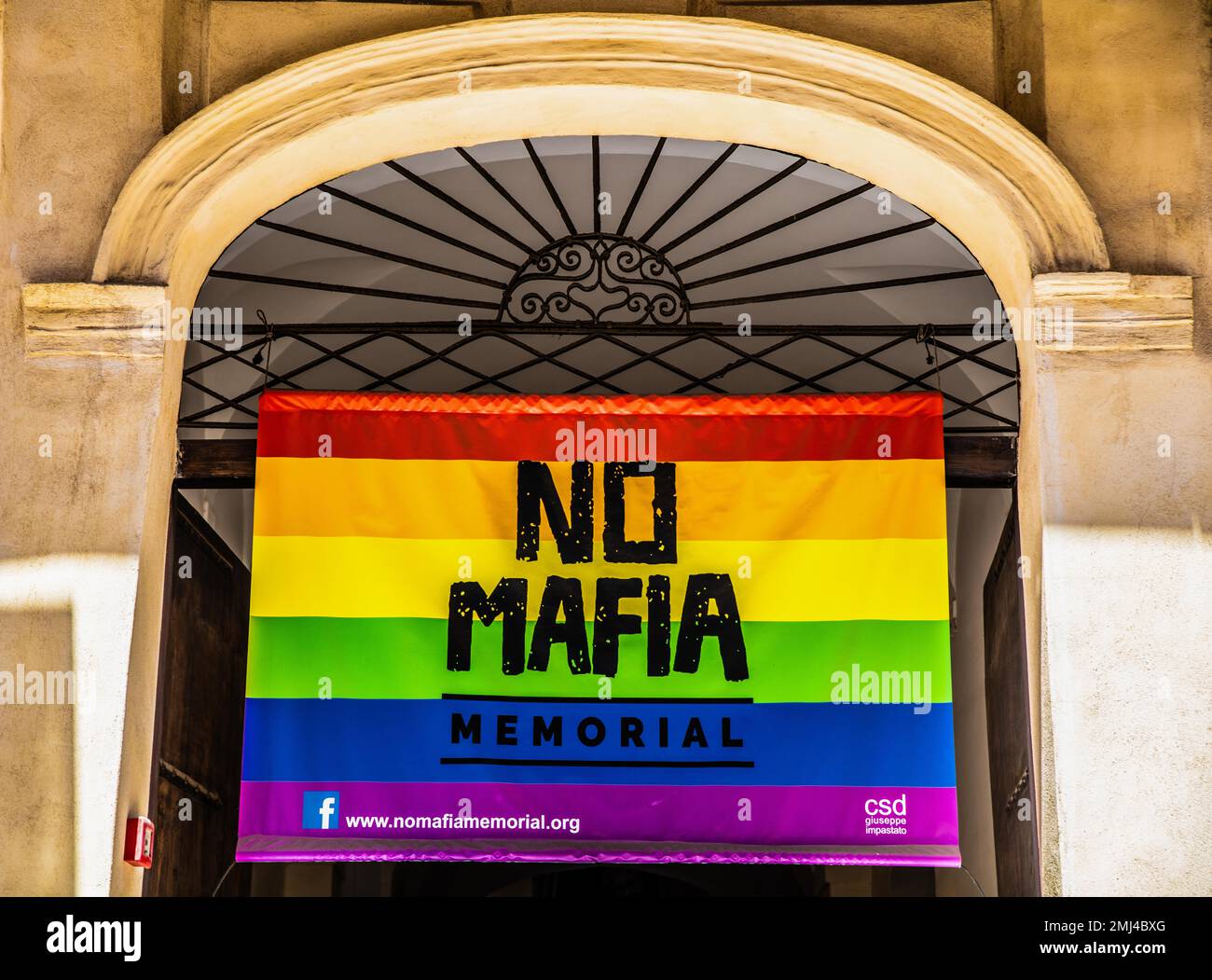 No Mafia Memorial, View of the History of the Mafia in Palermo, Palermo ...