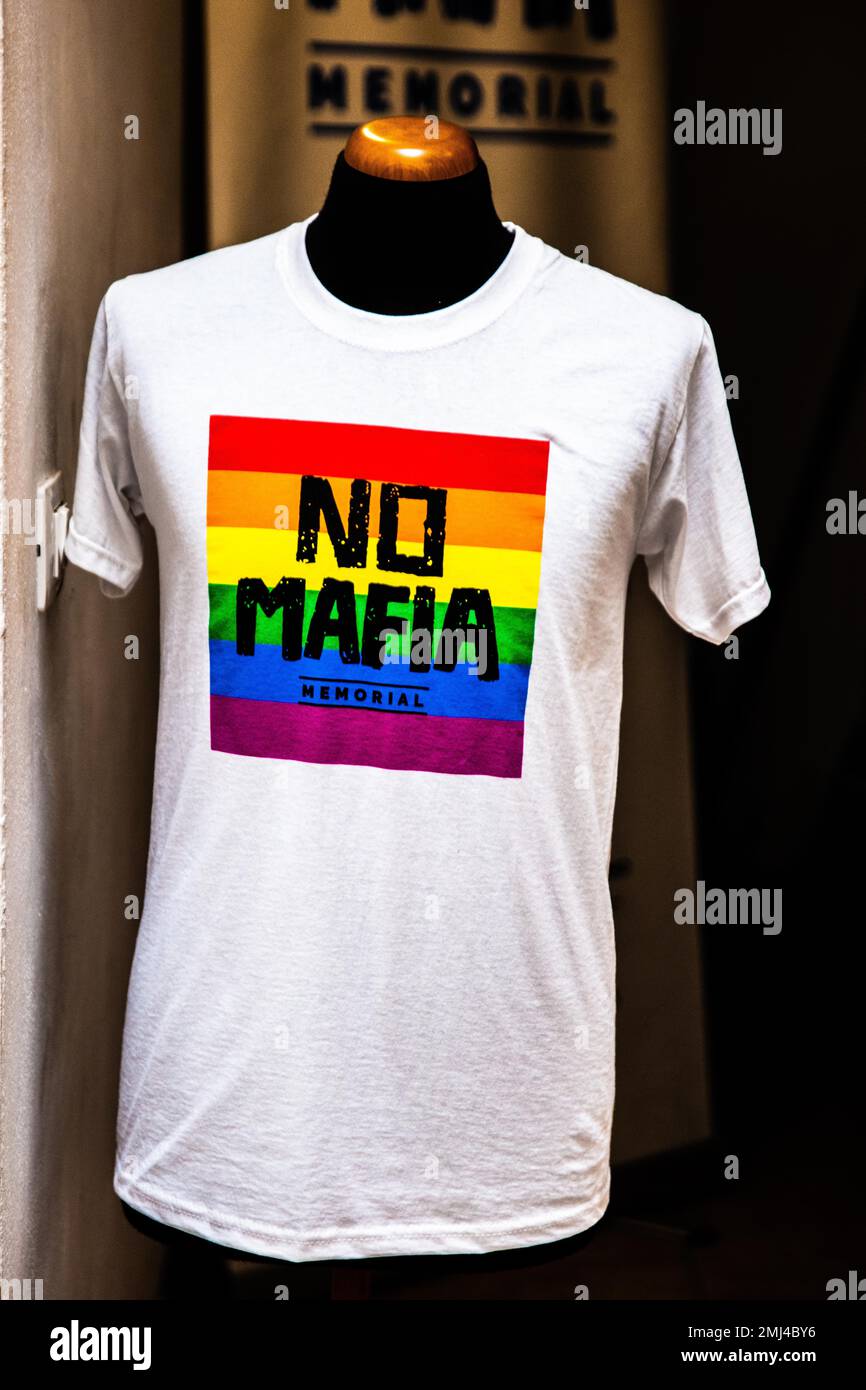 No Mafia Memorial, View of the History of the Mafia in Palermo, Palermo ...