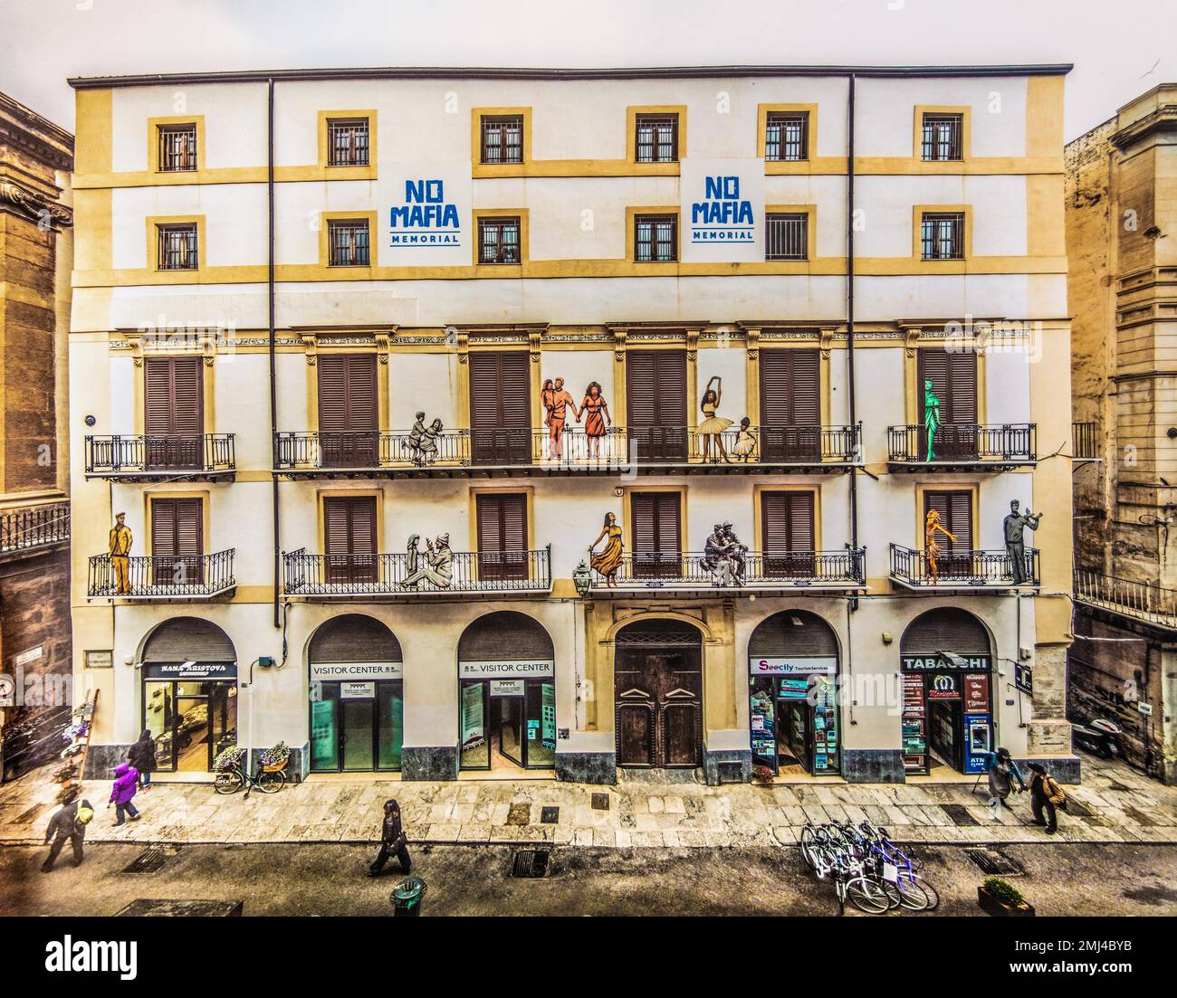 No Mafia Memorial, View of the History of the Mafia in Palermo, Palermo ...