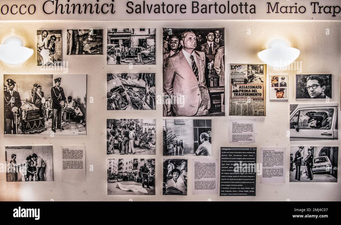 No Mafia Memorial, View of the History of the Mafia in Palermo, Palermo ...