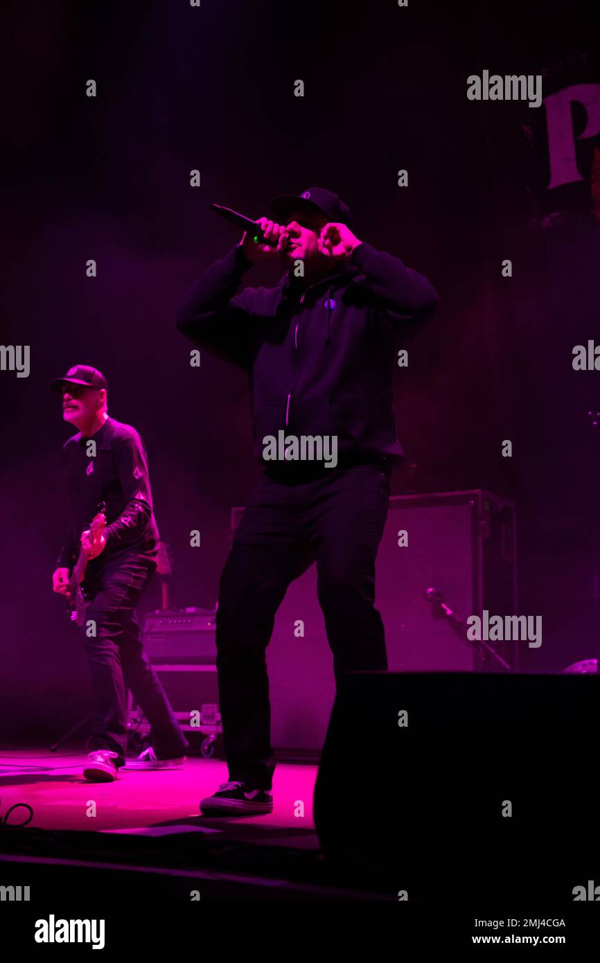 Pennywise, punk band from California, performing live in Hannover ...