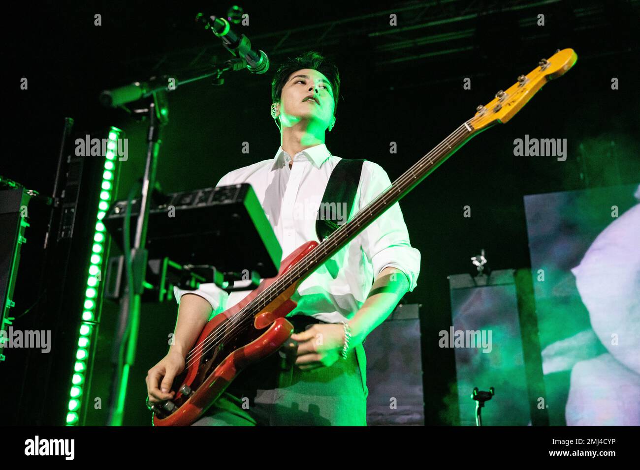 Milan Italy. 26 January 2023. The South Korean band THE ROSE performs ...