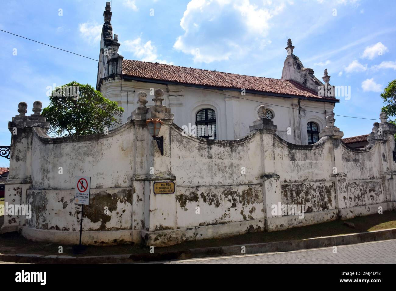 Groote Kerk, Dutch Reformed Church, Galle Fort, Galu Kotuwa, Kālik ...