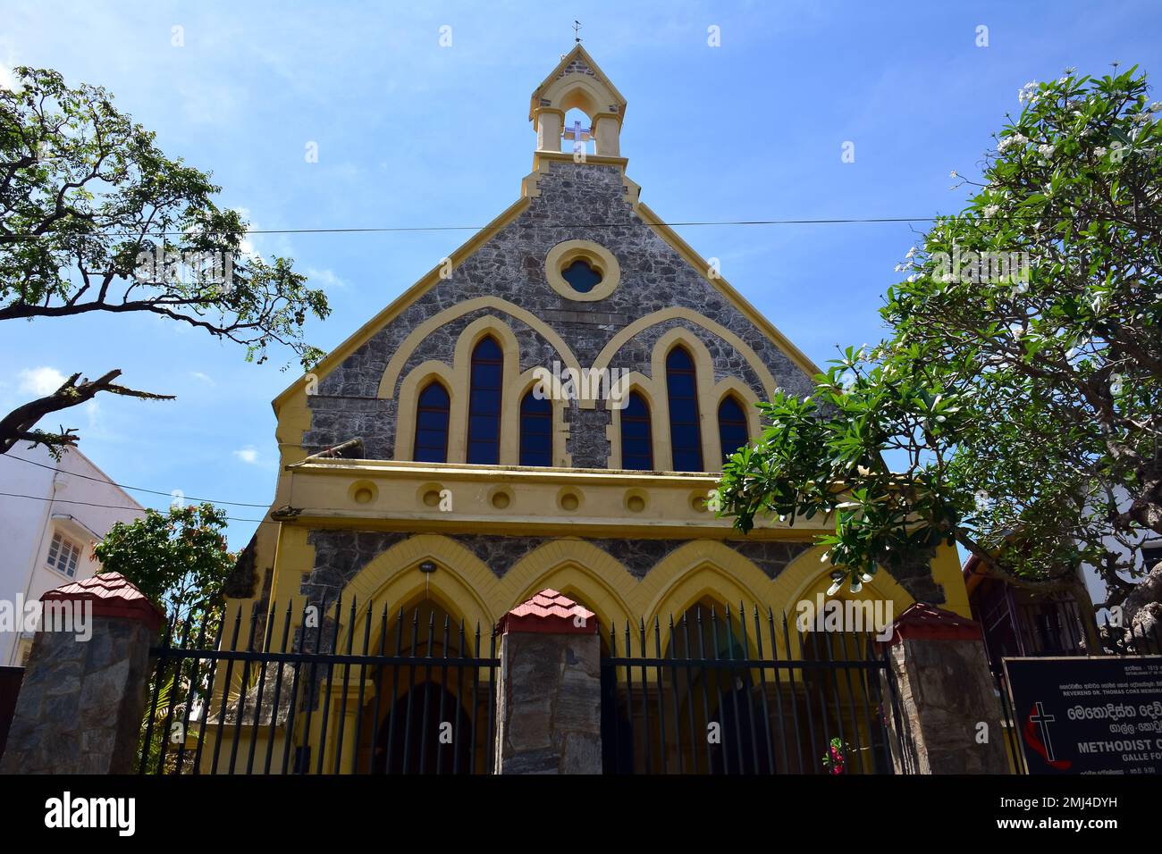 Methodist Church, Galle Fort, Galu Kotuwa, Kālik Kōṭṭai, Galle city ...