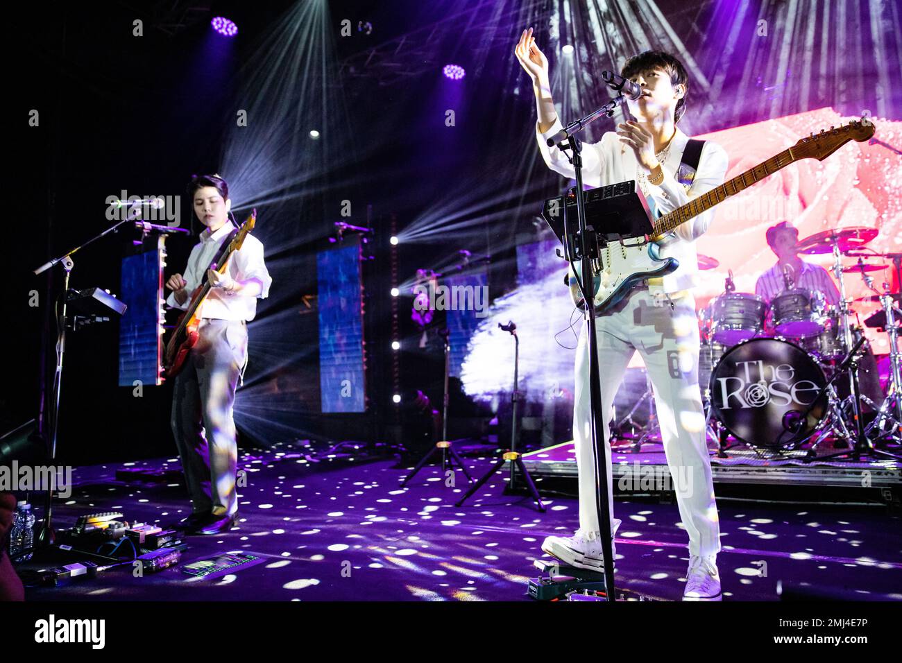 Milan Italy. 26 January 2023. The South Korean band THE ROSE performs ...